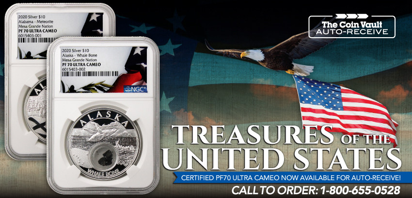 Silver Eagles, Bullion | The Coin Vault
